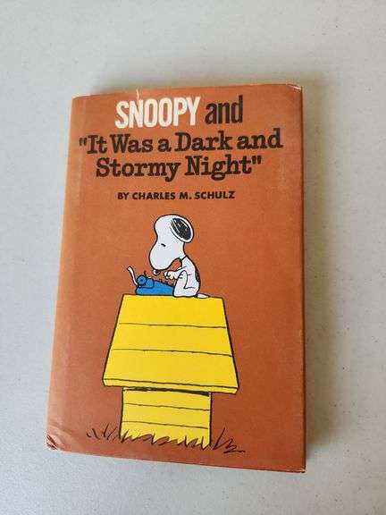 1971 Snoopy & ''It Was A Dark & Stormy Night'' - Auction Ohio