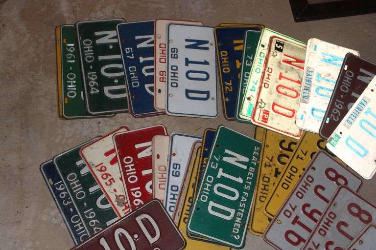 Ohio License Plates - Auction Ohio