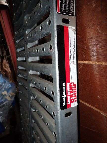 Haul Master Steel Loading Ramps - 1000lb cap - Auction Ohio