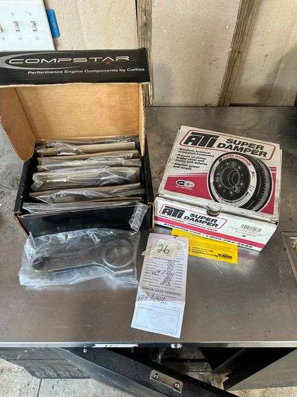 Compstar Connecting Rods and ATI Super Damper - Auction Ohio