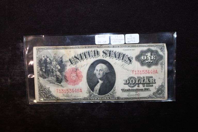 Large 1917 Note - Auction Ohio