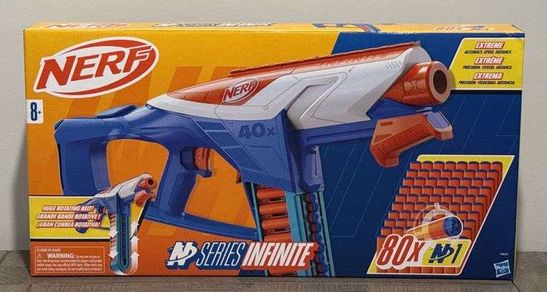**NEW** NERF N Series Infinite Blaster - Auction Ohio