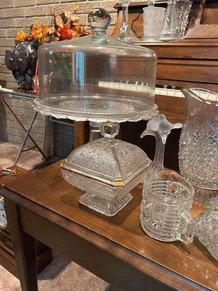 Unique Beautiful Clear Crystal Glassware Items - Auction Ohio
