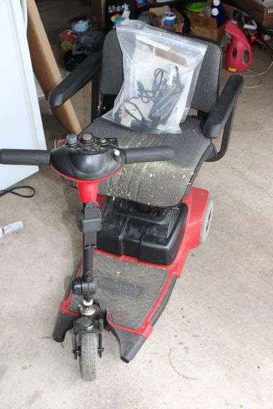 Red Mobility Scooter - Auction Ohio