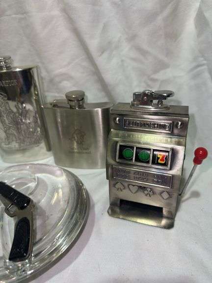 Unusual vintage slot,machine lighter, etc. - Auction Ohio