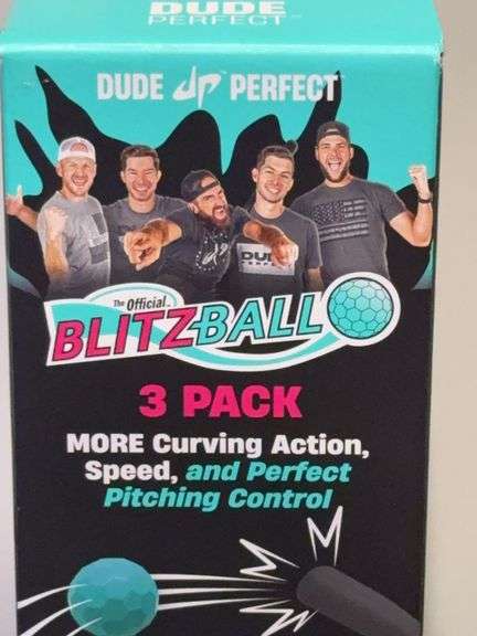 **NEW** Dude Perfect Blitz Ball 3pc - Auction Ohio