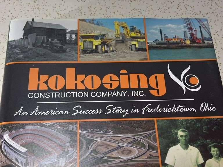 Kokosing Construction Company Book - Auction Ohio