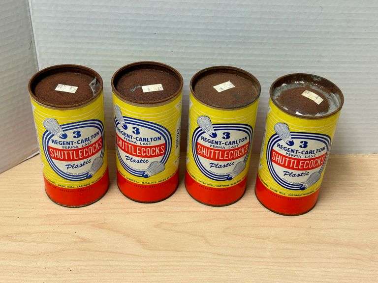 Set of four unopened vintage tubes of Regent-Carlton “Perma Last ...