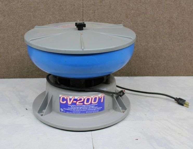 CV-2001 Vibratory Cartridge Case Cleaner with Lid - Auction Ohio