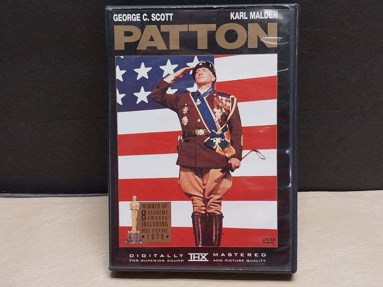 Patton DVD (1970, THX Mastered Edition) - Auction Ohio