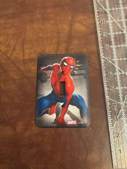 Spider-Man Light Switch Cover - Auction Ohio