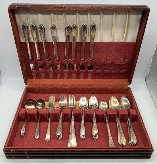 Vintage - Silverplate Flatware Set - Auction Ohio