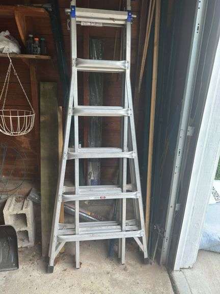 Werner multipurpose, combination 5-1 ladder - Auction Ohio