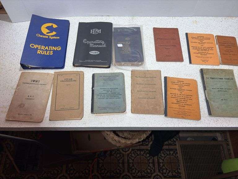 Railroad Paper Goods - Auction Ohio