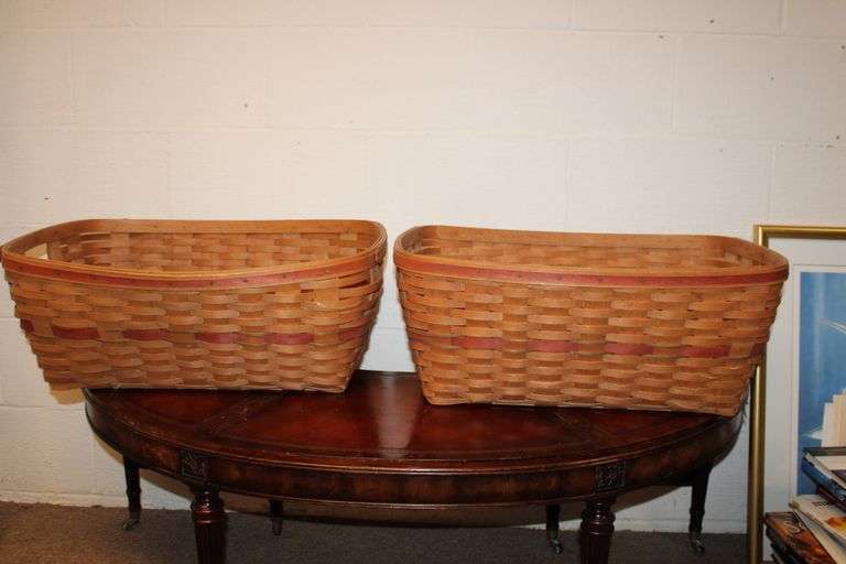 Wooden Baskets - Auction Ohio