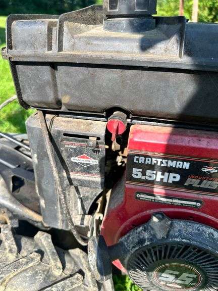 Craftsman Rear Tine Garden Tiller - Auction Ohio