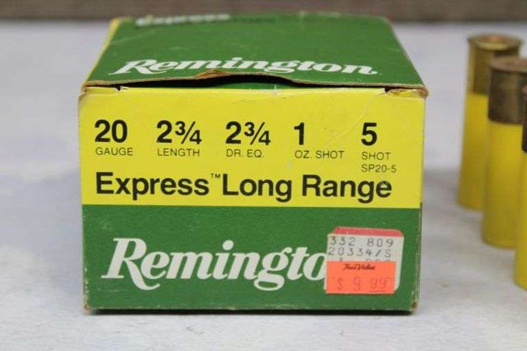 16 Remington 20-Gauge 2-3/4 Inch Express Long Range Shotgun Shells ...