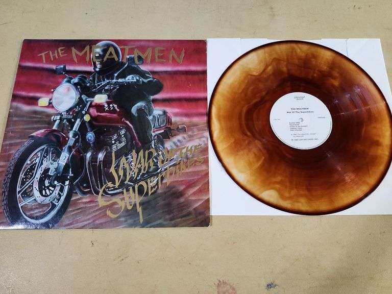 1985 The Meatmen War Of The Superbikes 12" Record Made In England ...