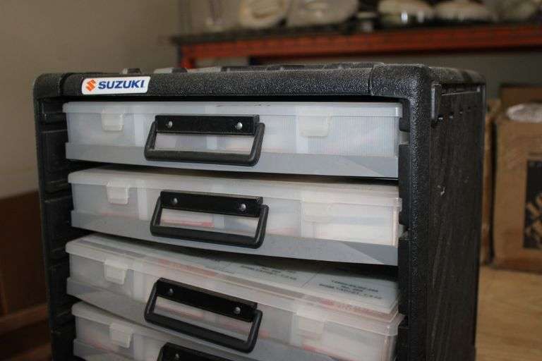Tappet Shim Parts in Storage Drawers - Auction Ohio