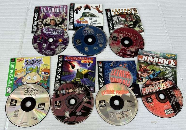 PlayStation 1 Video Game Lot - Auction Ohio