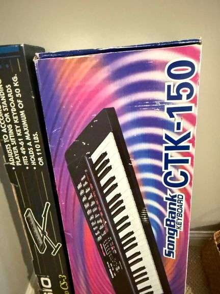 Casio Song Bank Keyboard - Auction Ohio