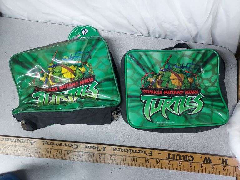 2002 Teenage Mutant Ninja Turtles Lunch Boxes - Auction Ohio