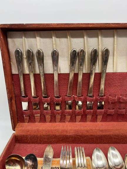Vintage - Silverplate Flatware Set - Auction Ohio