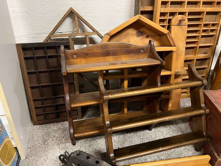 Antique Printer Trays & Wall Décor - Auction Ohio