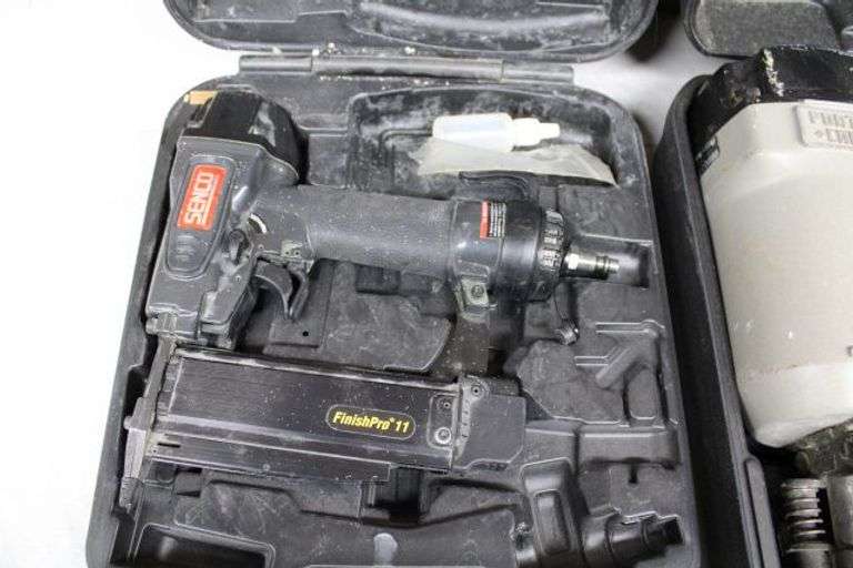 Senco FinishPro 11 Micro Pinner & Porter-Cable Clipped Head Framing ...