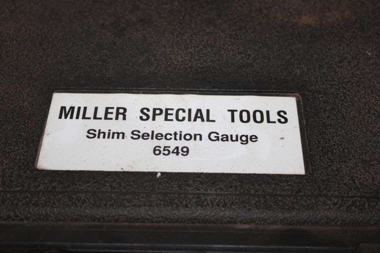 Miller Special Tools Shim Selection Gauge Part No. 6549 - Auction Ohio