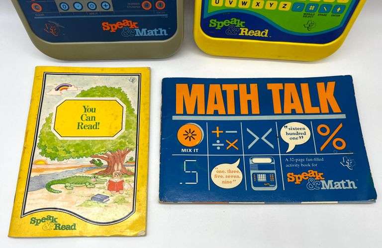 Vintage Math Talk Games - Auction Ohio