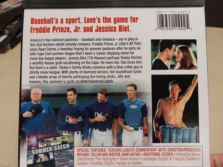 Summer Catch – DVD (Freddie Prinze Jr., Jessica Biel) - Auction Ohio