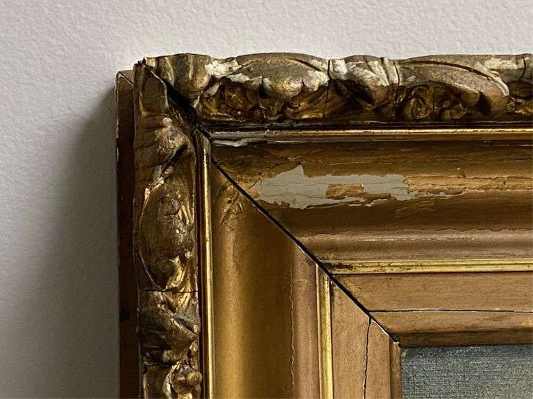 Gold framed art - Auction Ohio
