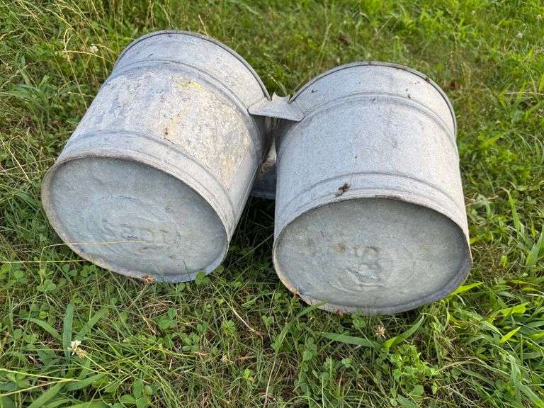 Galvanized Bucket and Water Can - Auction Ohio