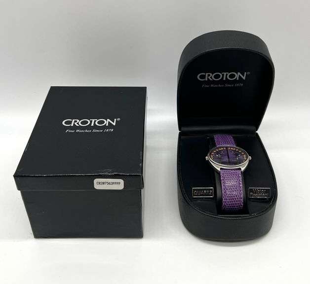New - Croton Purple Watch - Auction Ohio