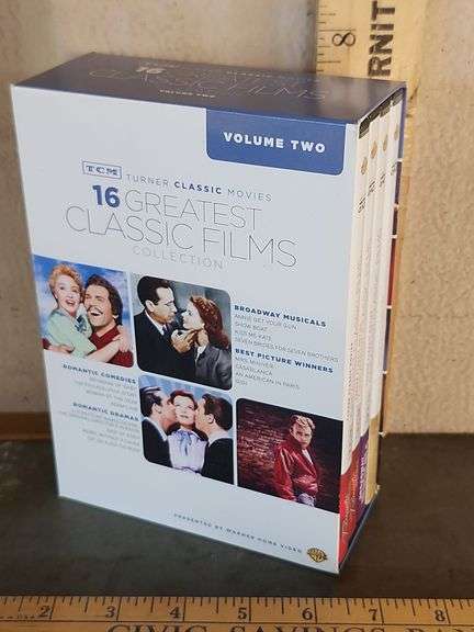 16 Greatest Classic Films Collection Vol.2 On Dvd - Auction Ohio
