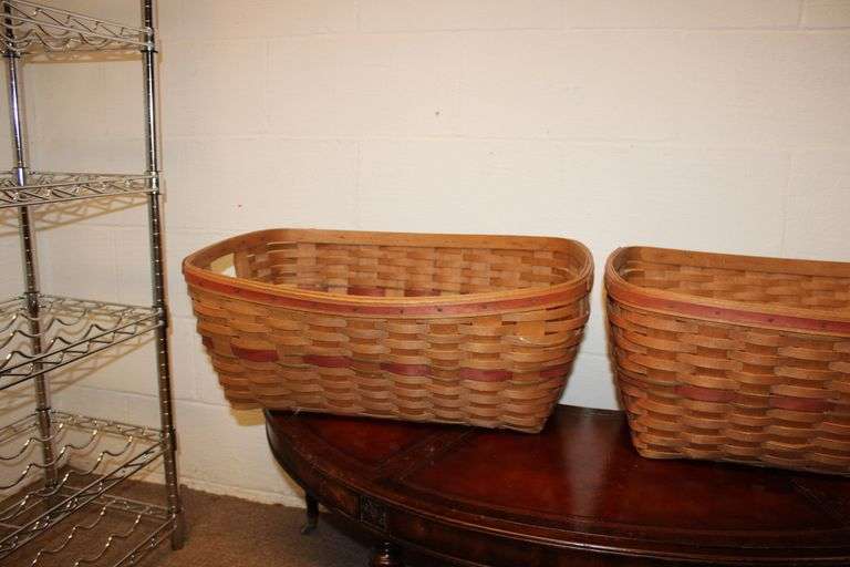 Wooden Baskets - Auction Ohio