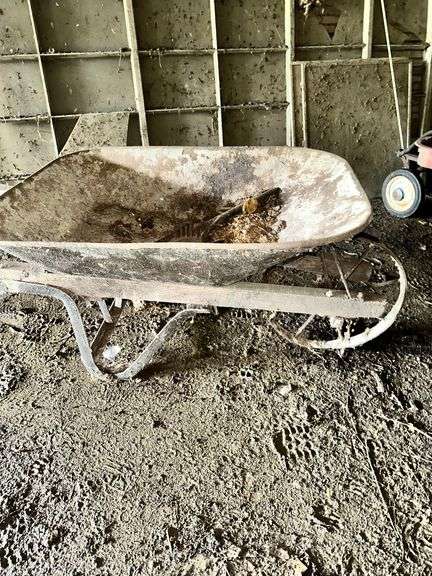 Vintage Wheel Barrel - Auction Ohio