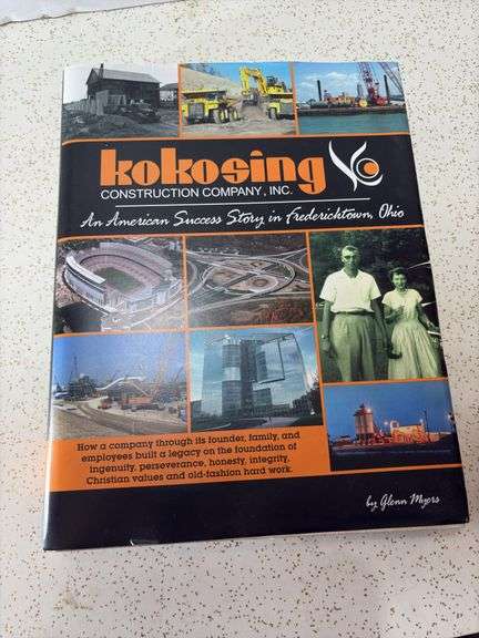 Kokosing Construction Company Book - Auction Ohio