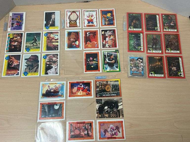 Lot of 32 Assorted Trading Cards – Ninja Turtles, Robin Hood ...