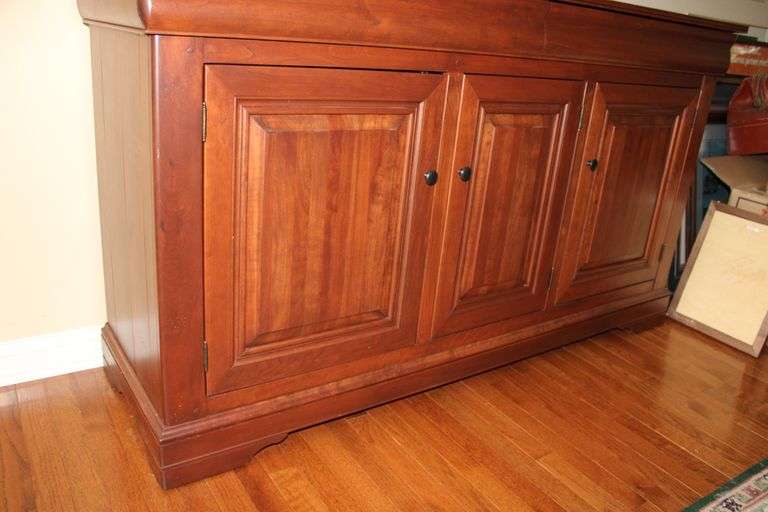 Cherry Buffet Cabinet - Auction Ohio