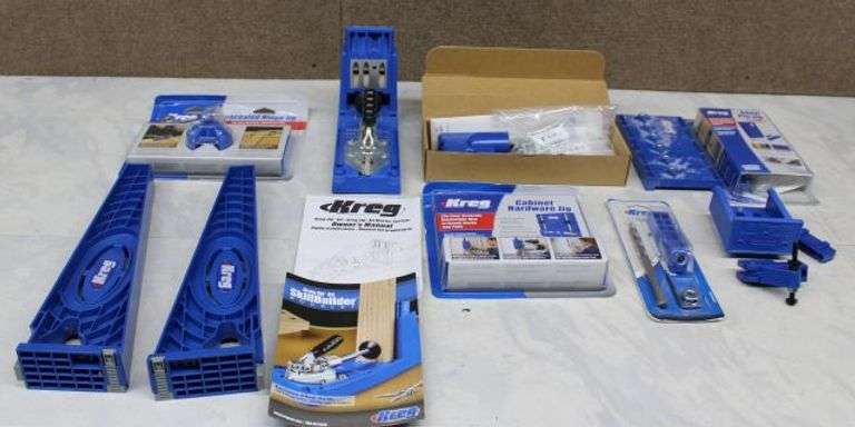 Kreg Jig Tools and Accessories, Including Concealed Hinge Jig, K4 ...