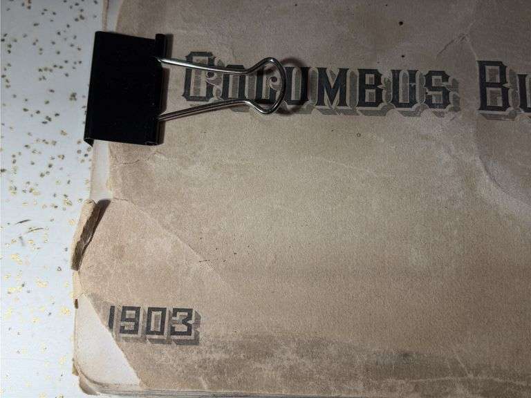 The Columbus Buggy Company 1903 Catalog - Auction Ohio