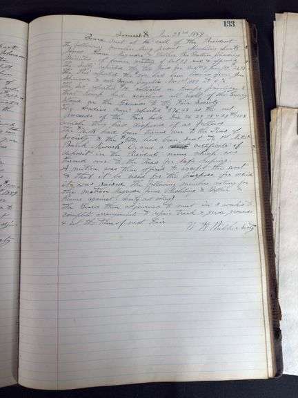 Perry County, Ohio Agricultural Society Ledger & Documents – 1880s ...