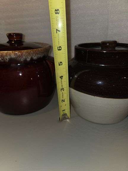2 Bean pots - Auction Ohio