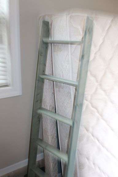 Wooden Ladder Rack - Auction Ohio