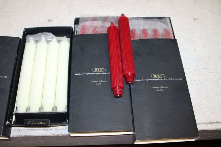 Root Candle Collection - Auction Ohio
