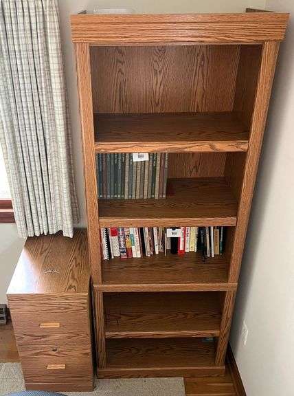 Bookcase & File Cabinet - Auction Ohio