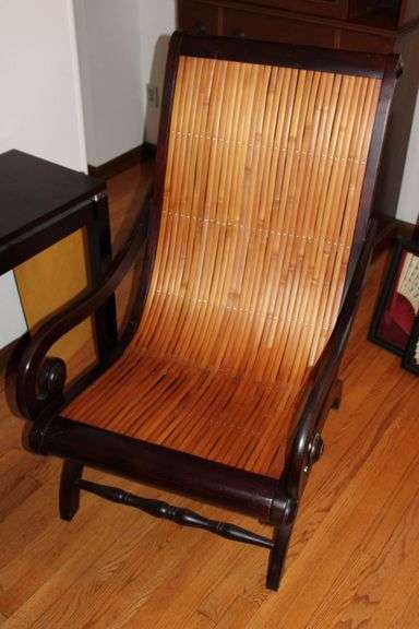 Colonial Teak Lounge Chair - Auction Ohio