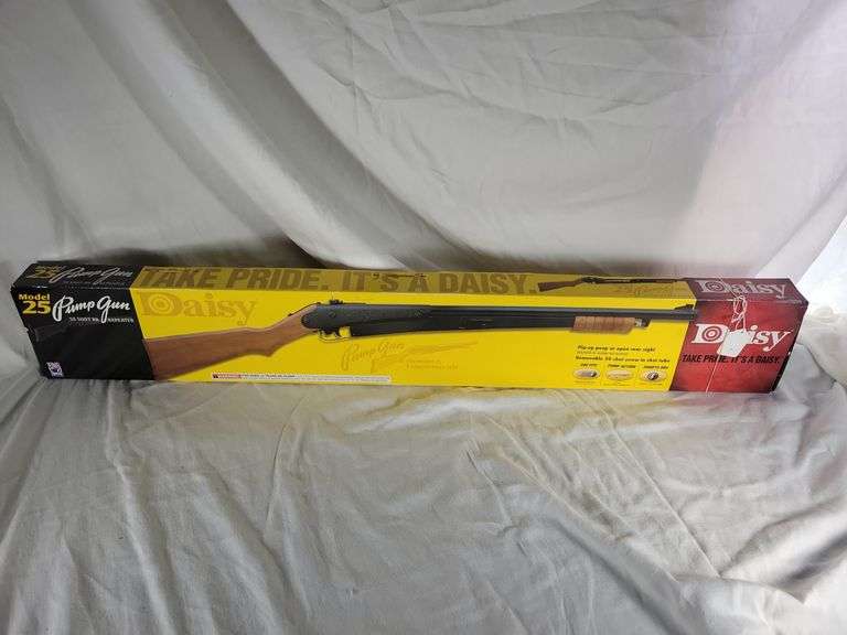 Daisy Model 25 Pump BB Gun - NIB - Auction Ohio